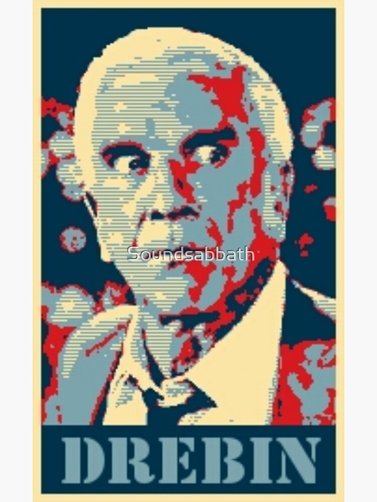 "Drebin" Poster by Soundsabbath | Redbubble