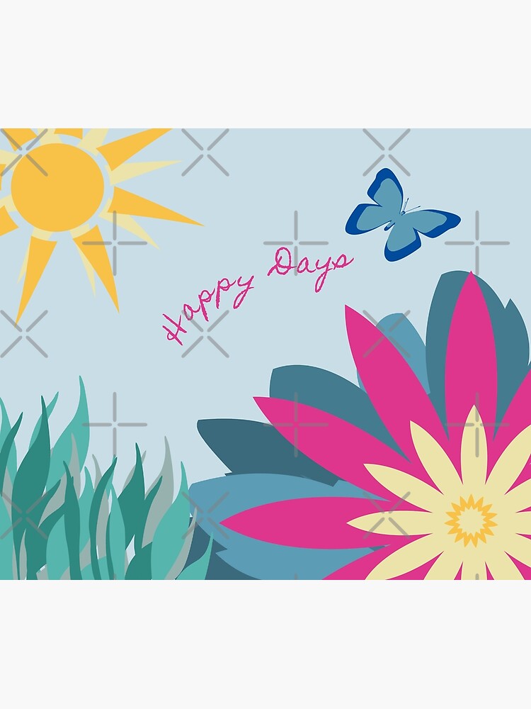 "spring, happy days" Poster for Sale by CarliPeraza | Redbubble