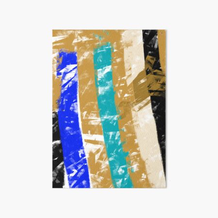 " abstract textured real color line art" Art Board Print for Sale by ...