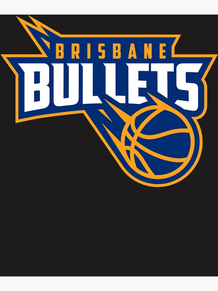 "Brisbane Bullets logo" Poster for Sale by Giovannay758 | Redbubble