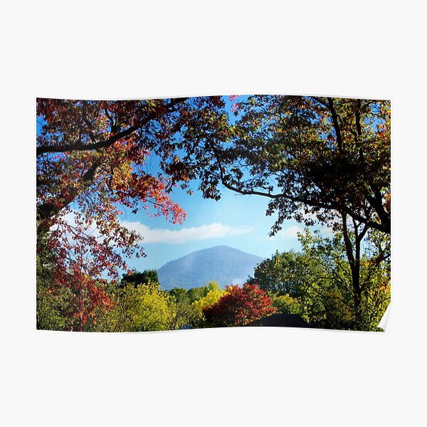 "Mt Macedon, viewed from Macedon" Poster for Sale by Confluence | Redbubble