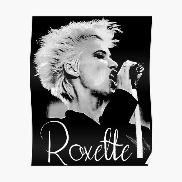 "Roxette" Poster for Sale by iceflowerx | Redbubble