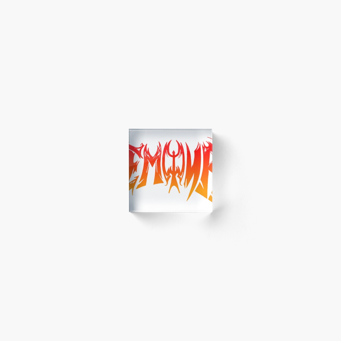 "Земфира/Zemfira Faux Heavy Metal Logo (rot & orange, linienlos ...