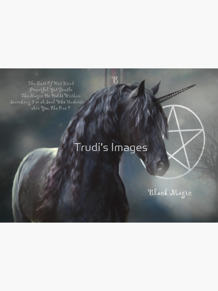 "Black Magic" Sticker by PicsByT | Redbubble