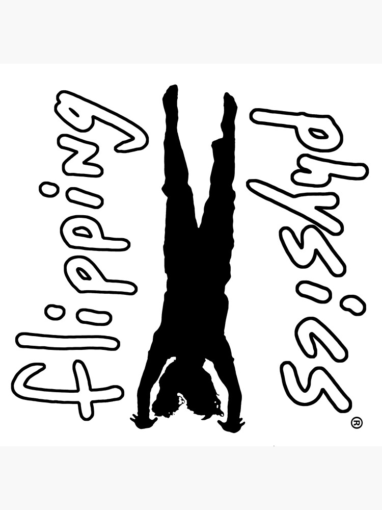 "Flipping Physics Logo - Black" Art Print for Sale by FlippingPhysics ...