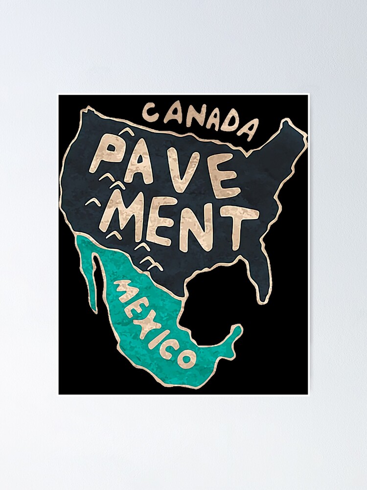 "Pavement" Poster for Sale by nothingmyheart | Redbubble