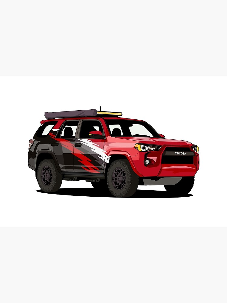 "Toyota 4Runner TRD Pro Illustration" Poster for Sale by ...