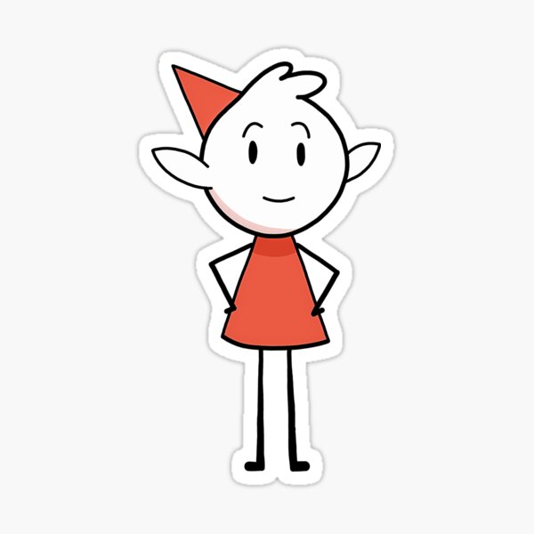 "Hilda Alfur Hilda" Sticker for Sale by Regularshow532 | Redbubble