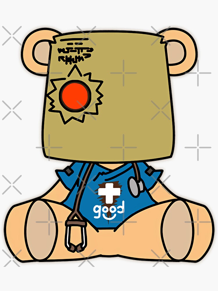 "Faust Guilty Gear Guilty Bear" Sticker for Sale by FGCStickers | Redbubble