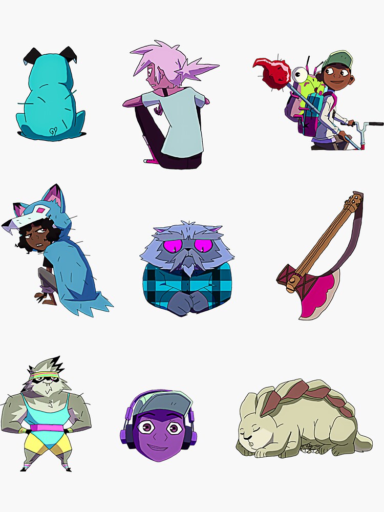 "Kipo And The Age Of Wonderbeasts Large Kipo" Sticker for Sale by ...