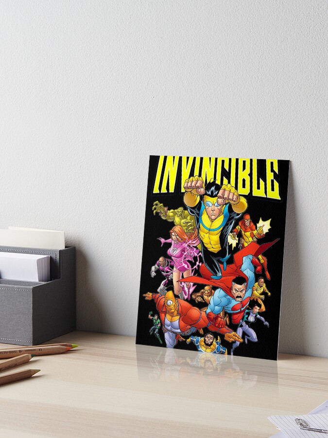 "Invincible invincible cartoon" Art Board Print for Sale by Tikooo536 ...