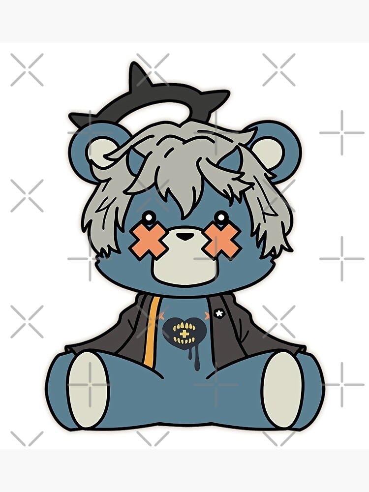 "Happy Chaos Guilty Gear Guilty Bear " Art Print for Sale by ...