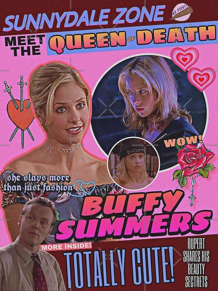 "Buffy The Vampire Slayer Fan Magazine - Buffy Summers" Photographic ...