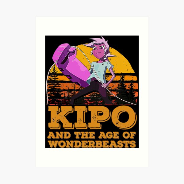 Lámina artística «Kipo y la era de las bestias maravillosas Kipo y la ...
