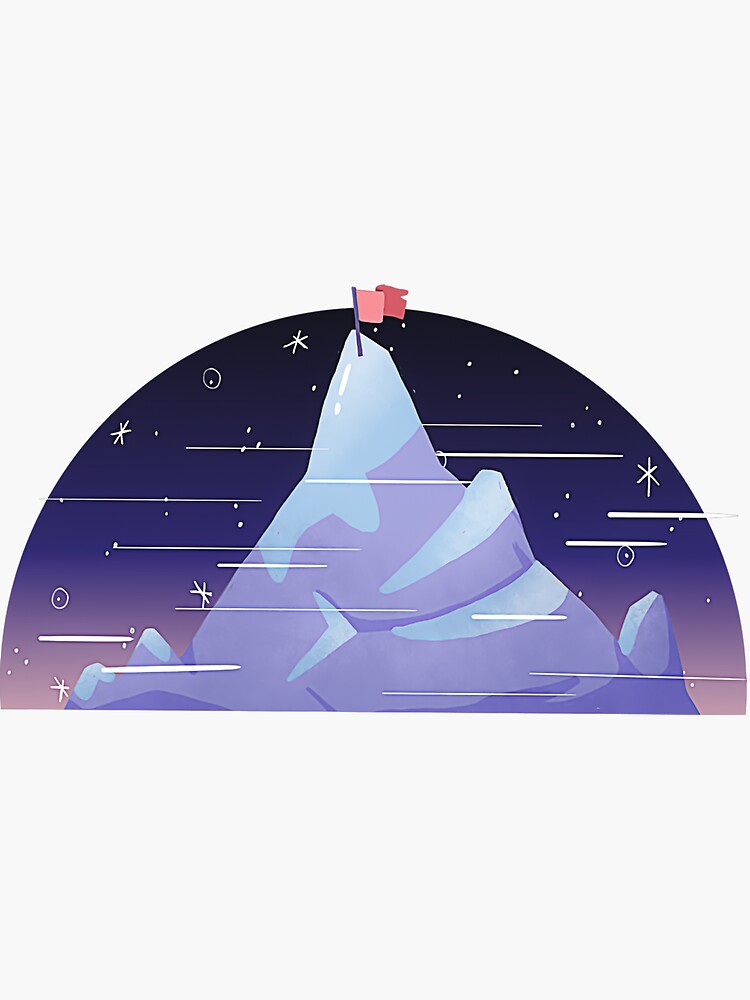"Celeste fan art game" Sticker for Sale by Gachaaa159 | Redbubble
