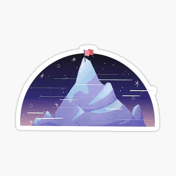 "Celeste fan art game" Sticker for Sale by Gachaaa159 | Redbubble