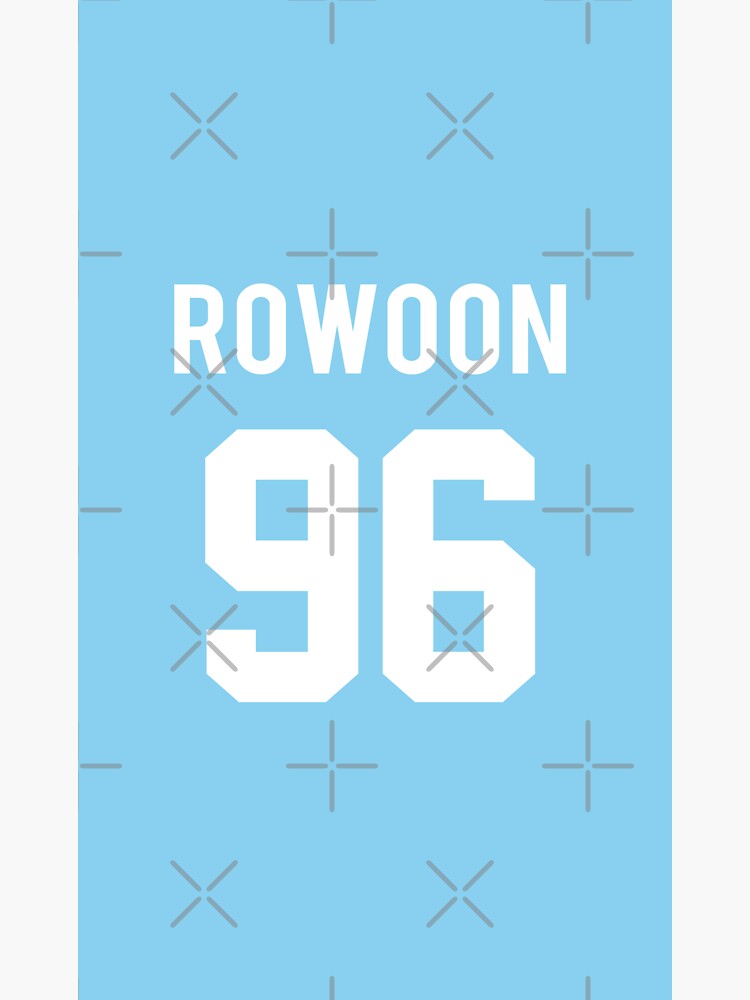 "SF9 · Rowoon · Blue" Sticker by emmar19 | Redbubble