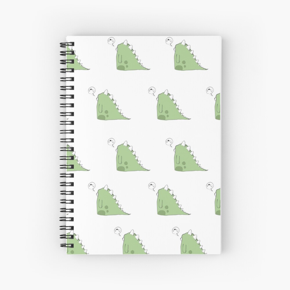 "F* U DINO notebooks" Spiral Notebook for Sale by tsikol | Redbubble