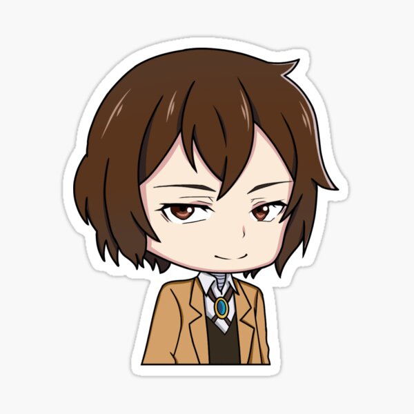 "Dazai Osamu - Bungou Stray Dogs" Sticker for Sale by lemonsquashstar ...