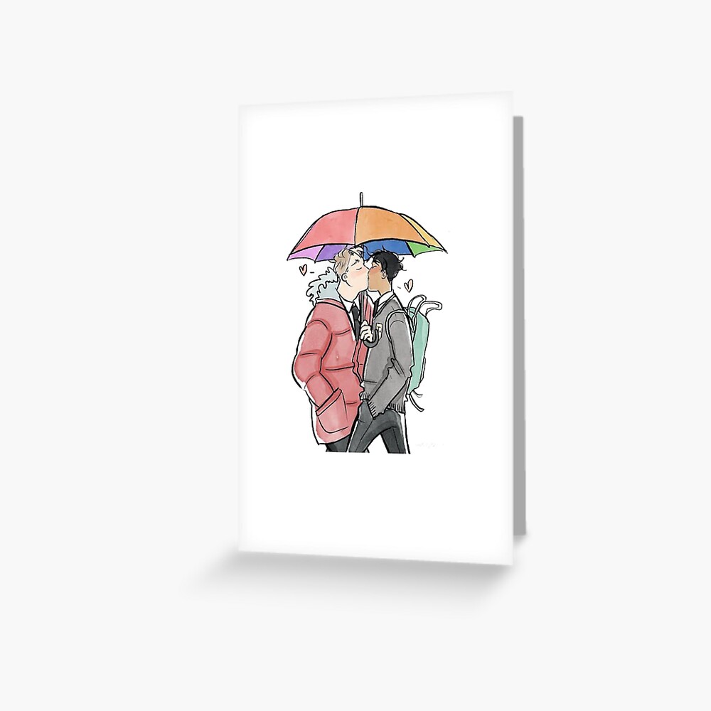 "Heartstopper design" Greeting Card by Shivshambhuu | Redbubble