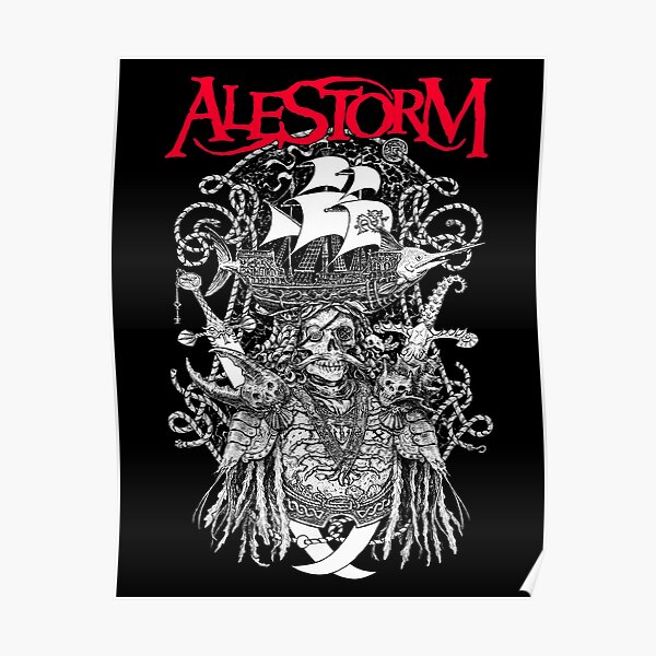 "The Alestorm" Poster for Sale by nawawihoki | Redbubble