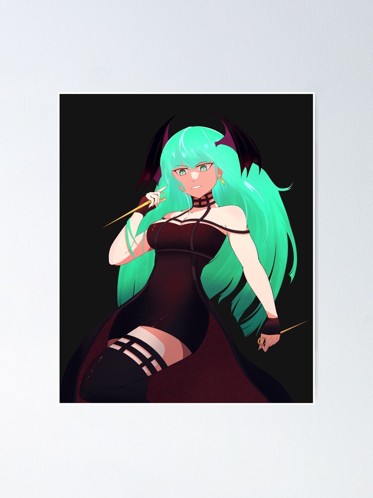 "Morrigan Aensland" Poster for Sale by SolidusART | Redbubble