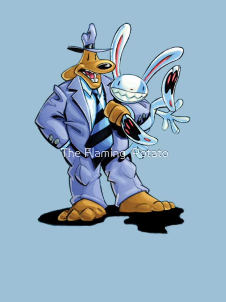 "Sam & Max - Hug Art" T-shirt for Sale by FlamingPotato | Redbubble ...