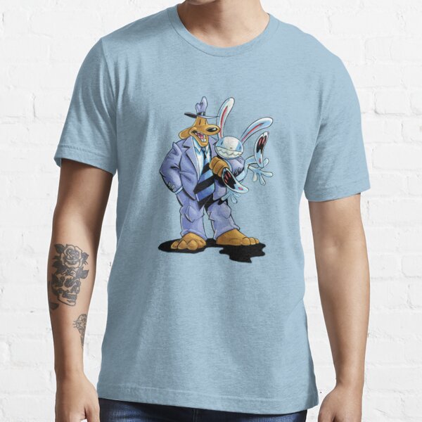 "Sam & Max - Hug Art" T-shirt for Sale by FlamingPotato | Redbubble ...