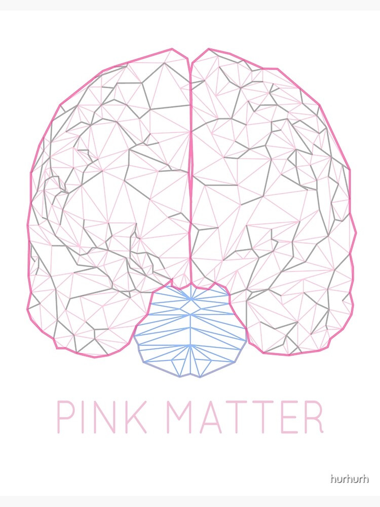 "Pink Matter" Poster for Sale by hurhurh | Redbubble