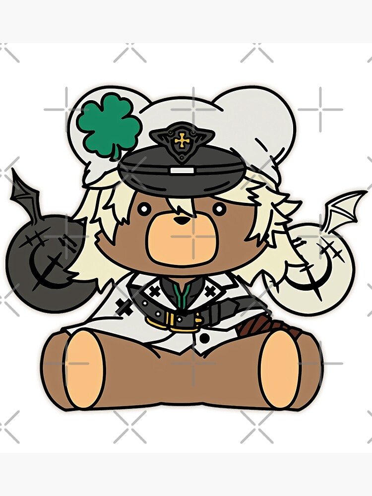 "Ramlethal Valentine Guilty Gear Guilty Bear " Art Print for Sale by ...
