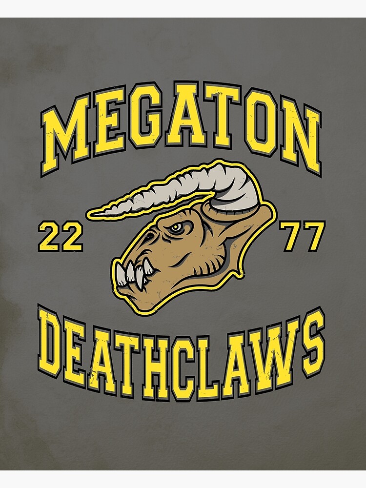 "Megaton Deathclaws" Poster by Adho1982 | Redbubble
