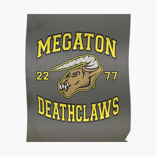 "Megaton Deathclaws" Poster by Adho1982 | Redbubble