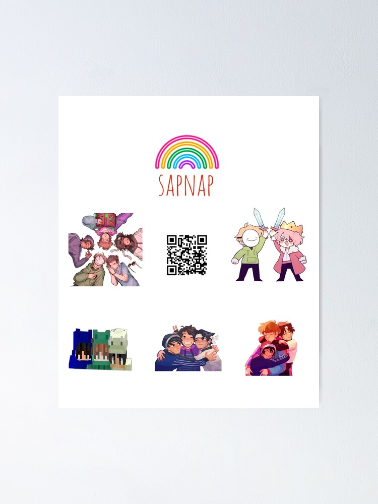"sapnap sticker pack " Poster for Sale by bestizeyy | Redbubble