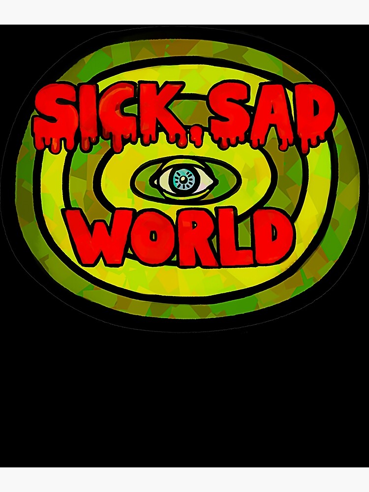 "Daria Sick Sad World Daria" Poster for Sale by jojotaro123 | Redbubble