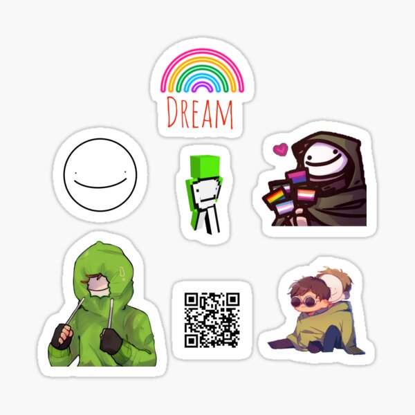 "dreamxd sticker pack " Sticker for Sale by bestizeyy | Redbubble
