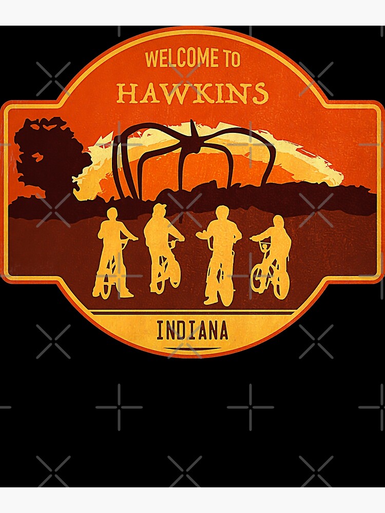 "Stranger Things Welcome to Hawkins" Art Print for Sale by eduardsvifp ...