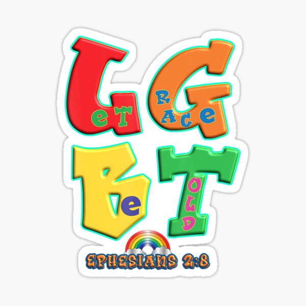 "Pride Month Lgbt Christian" Sticker for Sale by catspawsaz | Redbubble