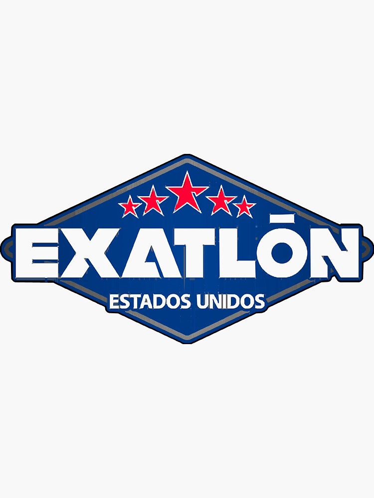 "Exatlon estados unidos" Sticker by JamesGrady | Redbubble