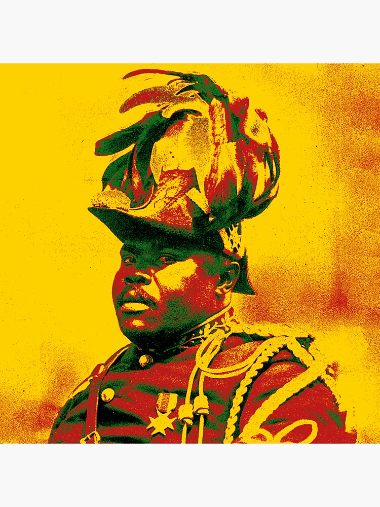 "marcus garvey" Sticker for Sale by RaiStromberg | Redbubble