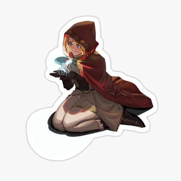 "Elden Ring Roderika" Sticker for Sale by RoseanLove | Redbubble