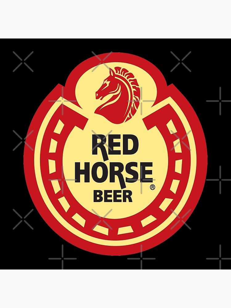 Lámina fotográfica «Logotipo tradicional de la cervecería Red Horse ...