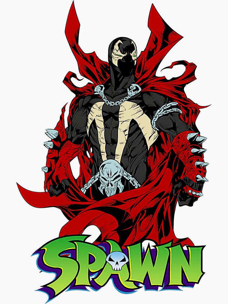 "Spawn Spawn Spawnnnnnn" Sticker by fapzfapz | Redbubble