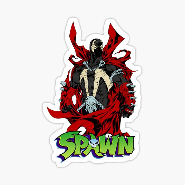 "Spawn Spawn Spawnnnnnn" Sticker by fapzfapz | Redbubble
