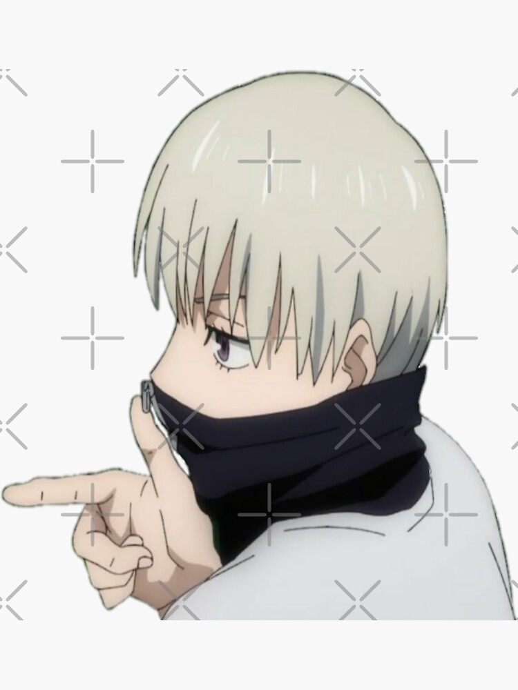 "Inumaki Says" Sticker for Sale by designhamza | Redbubble