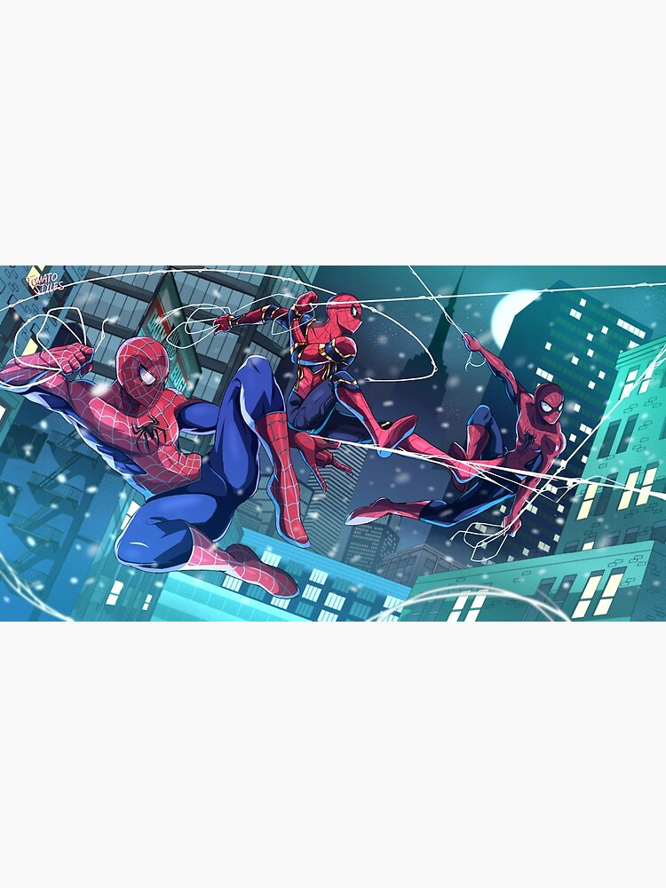 "No Way Home The Spidey Bros! Poster" Poster for Sale by TomatoStyles ...