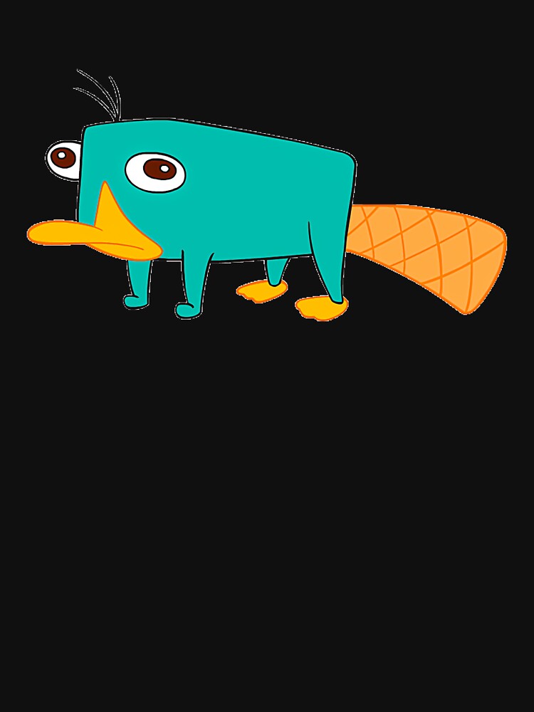"perry the platypus sticker phineas and ferb" T-shirt by canerosoria ...