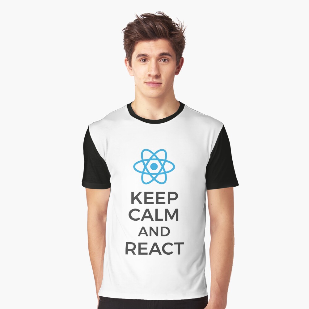 "Keep Calm and React JS" Coffee Mug for Sale by hipstuff | Redbubble