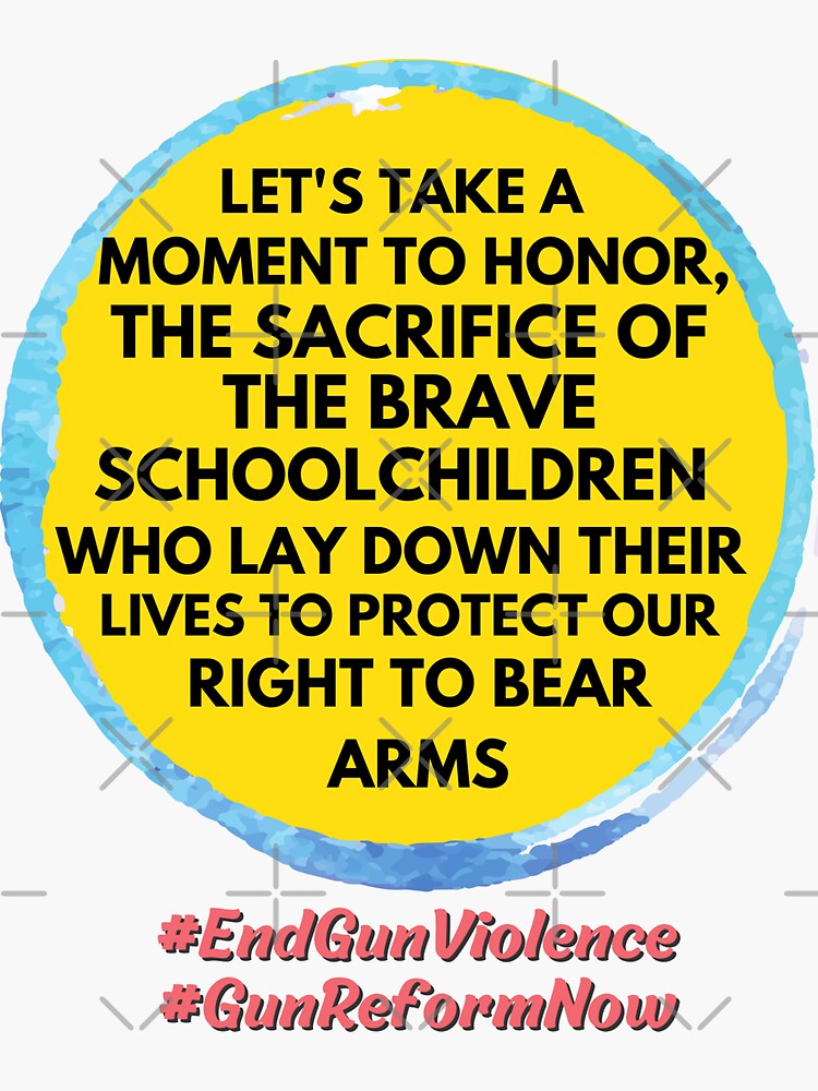 "Anti NRA 2022 | Common Sense Gun Control | Gun Reform Now" Sticker for ...