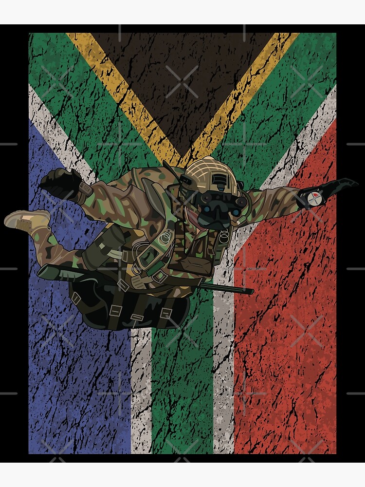 "Recces South African Army Paratrooper South Africa Patriot #2184 ...