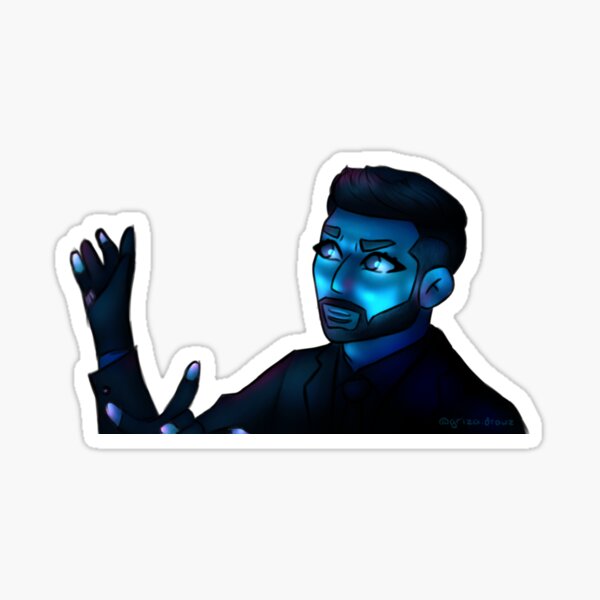 "agent stone" Sticker by grizacat | Redbubble
